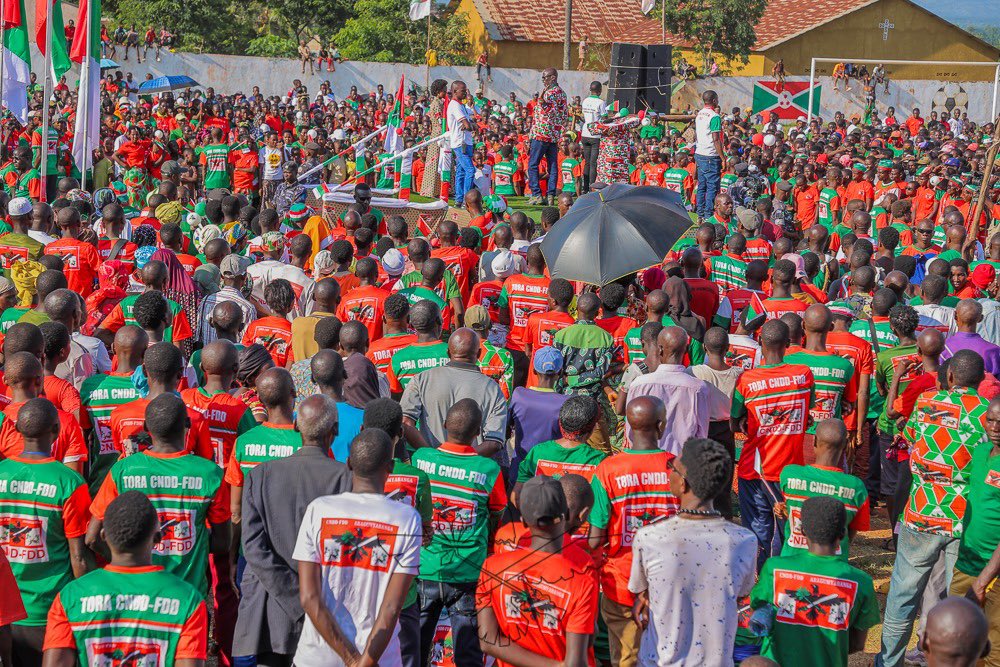 Burundi / Campagne 2025 : Le CNDD-FDD en meeting à Rumonge et à Nyanza ...